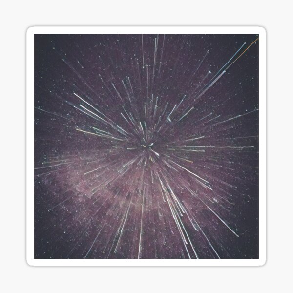 "Warp Speed" Sticker for Sale by fahmifauzi | Redbubble