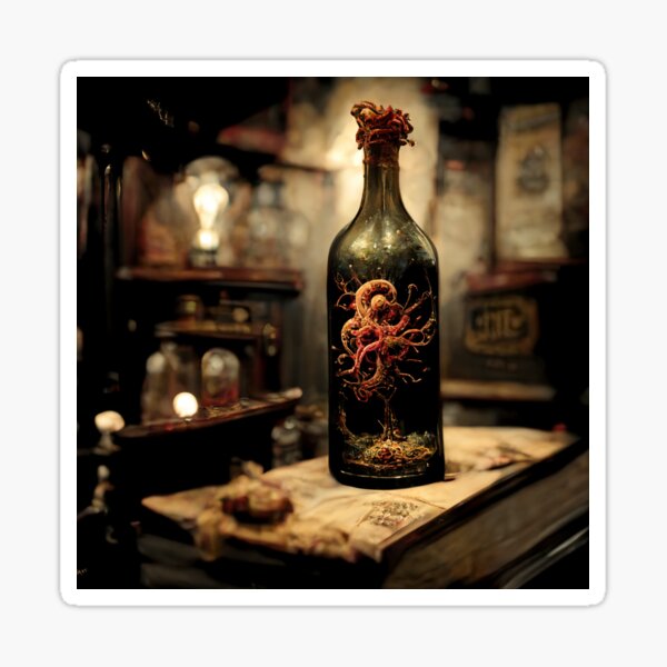 "Madness Rum" Sticker for Sale by EldritchWaters | Redbubble