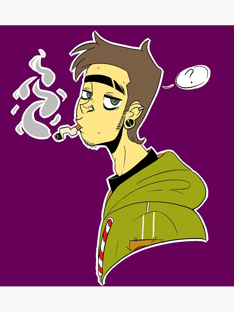 "Ed Boy- Ed Edd n Eddy" Sticker for Sale by bleedingmoss | Redbubble