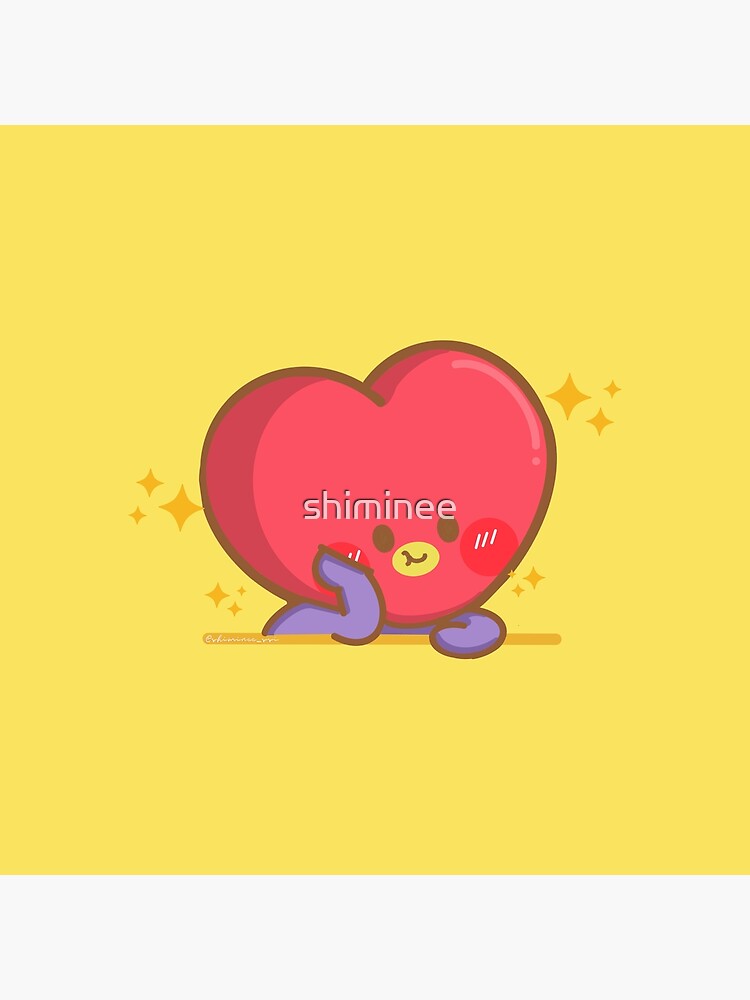 "Cute BTS BT21 character Tata in NY Taehyung V bias stan" Poster for ...