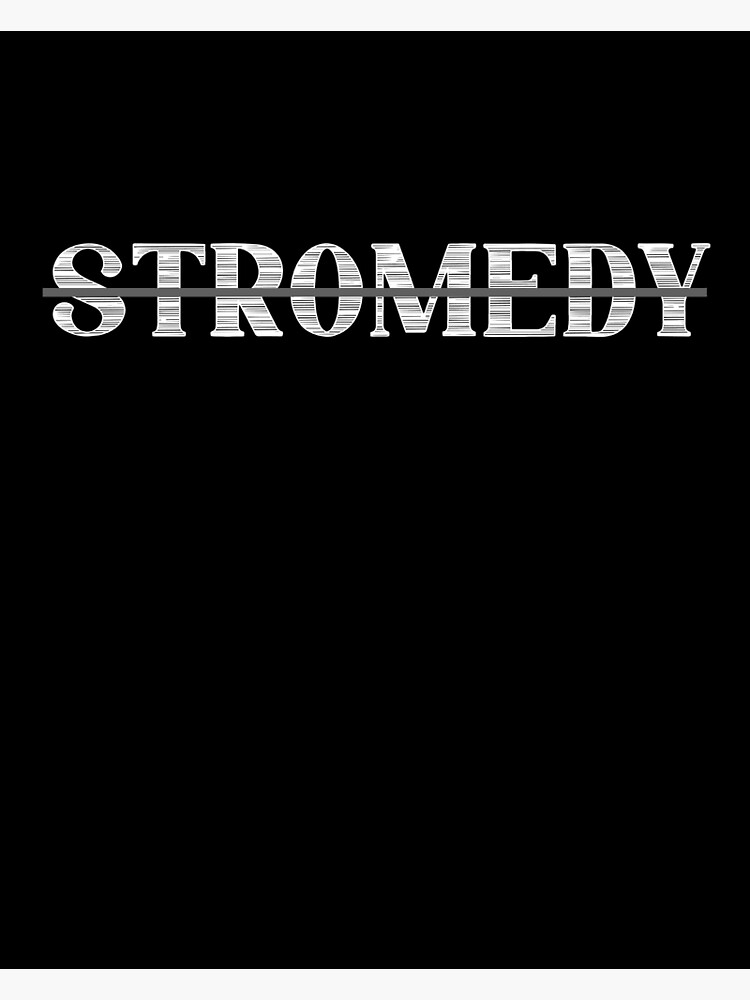Stromedy Clown Broke Into Our House Vintage Poster For Sale By
