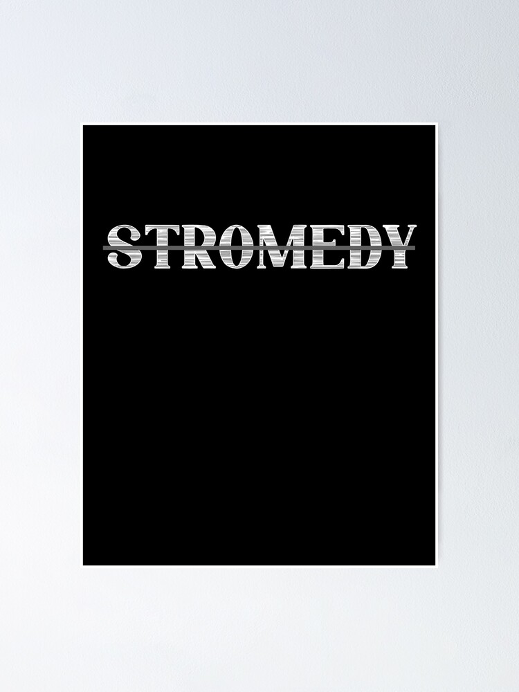 "STROMEDY clown broke into our house vintage " Poster for Sale by ...