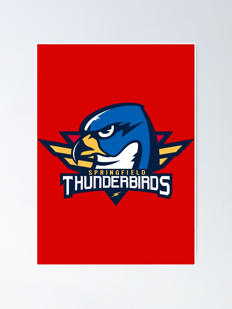 "Springfield Thunderbirds Logo" Poster for Sale by ramosiman | Redbubble