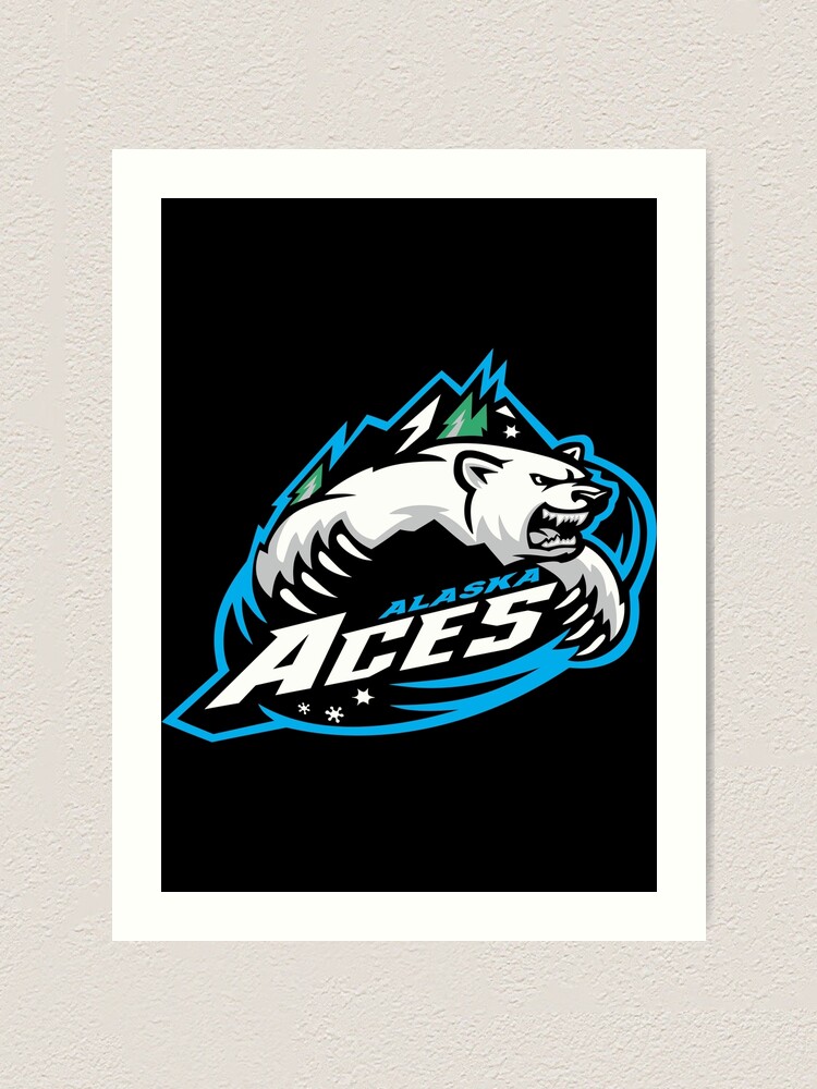 "alaska aces logo" Art Print for Sale by ramosiman | Redbubble