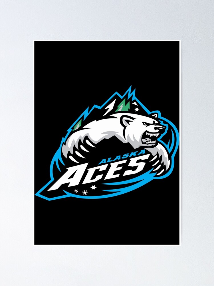 "alaska aces logo" Poster for Sale by ramosiman | Redbubble