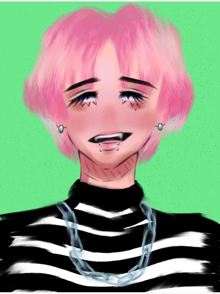 "Alternative emo boy" Poster for Sale by EmpressSasha | Redbubble