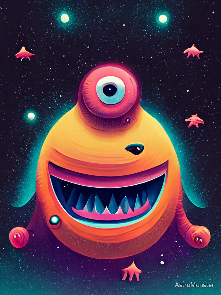 "One Eye One Horn One Very Big Smile Pop Rock Alien Monster ...