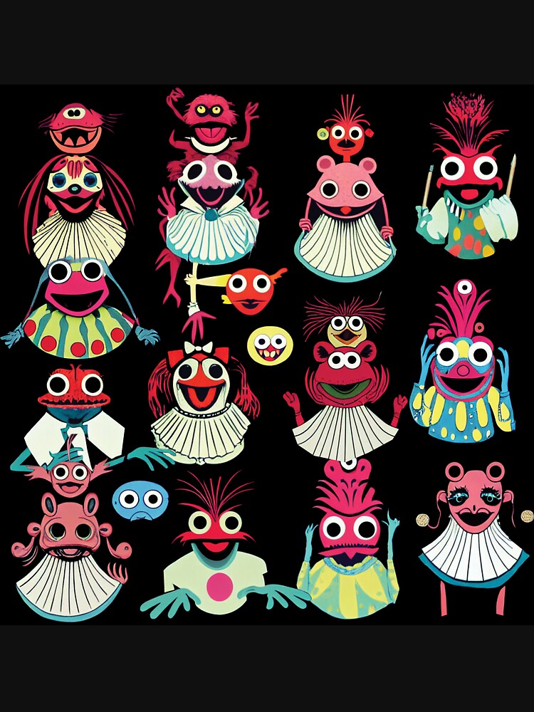 "muppets as drawn by a confused child" T-shirt for Sale by PrintPhrases ...