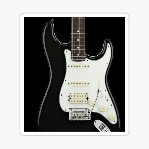 "Electric Guitar" Sticker for Sale by SigurdEbert | Redbubble
