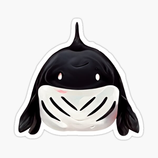 "Orca whale Cute " Sticker for Sale by JequiPrint | Redbubble