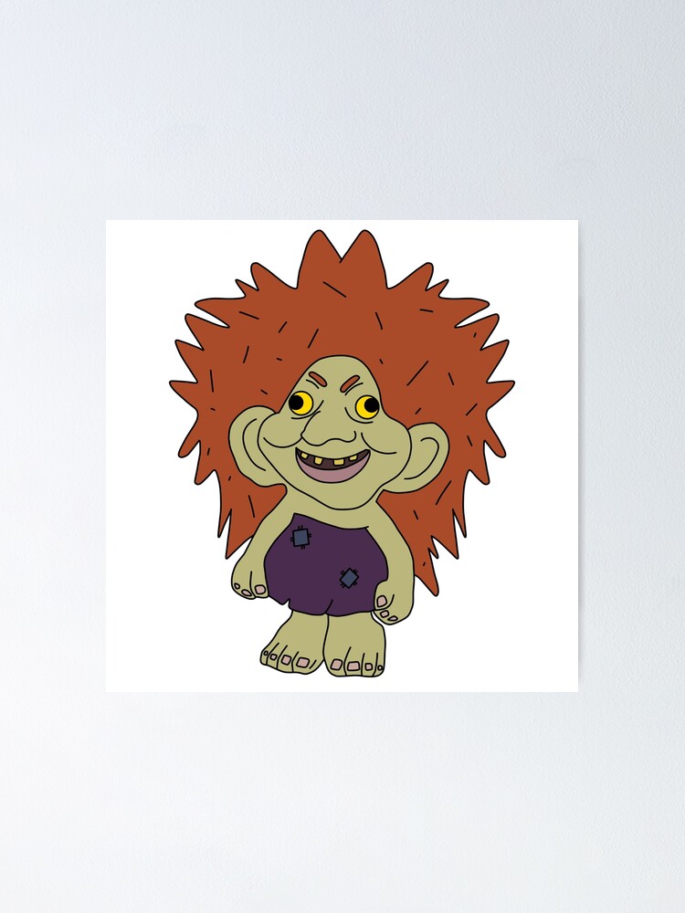 "Troll Woman - Female Ogre" Poster for Sale by it-me-designs | Redbubble