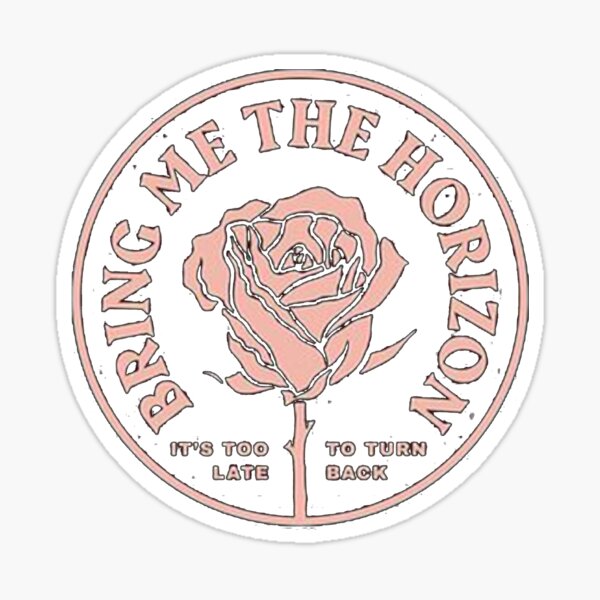 "Vintage Rose BMTH Logos" Sticker for Sale by barbaraminor | Redbubble