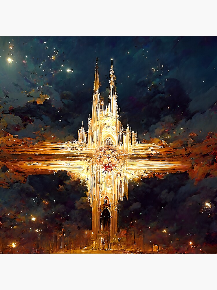 "cathedral art work rare" Poster for Sale by Shope Buzz | Redbubble