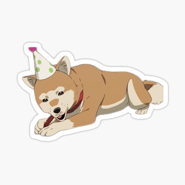 "Anime dog" Sticker for Sale by WholesaleTown | Redbubble