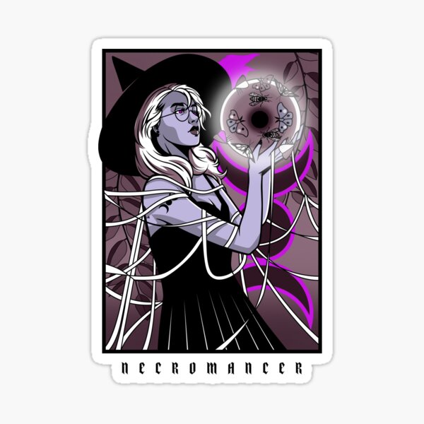 "Necromancer" Sticker for Sale by sthdesigns | Redbubble