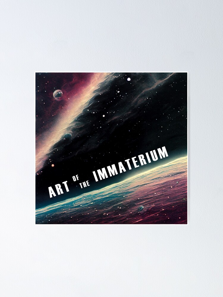 "Art of the Immaterium Logo" Poster for Sale by ArtImmaterium | Redbubble