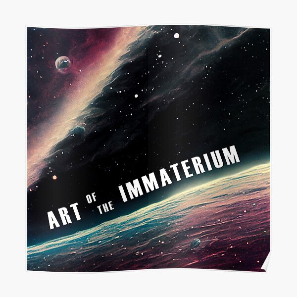 "Art of the Immaterium Logo" Poster for Sale by ArtImmaterium | Redbubble