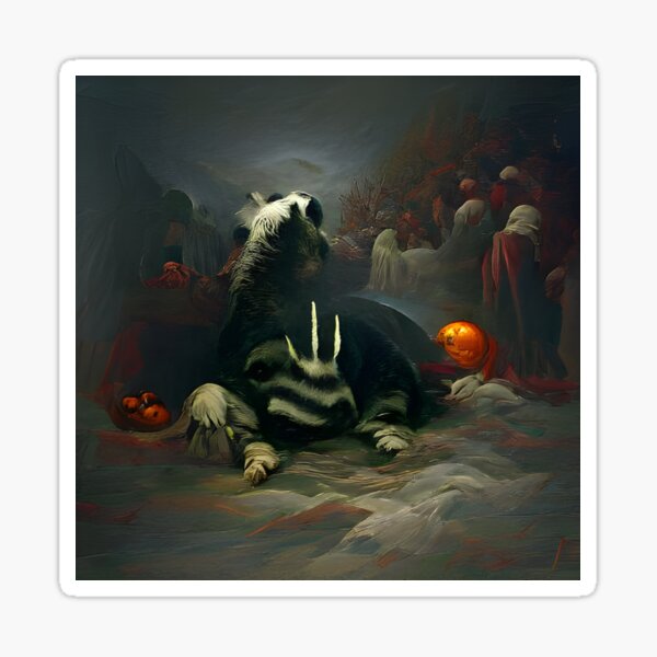 "Badger in The Underground - Artwork" Sticker for Sale by Captain-Met ...