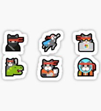 Ninja Cat: Stickers | Redbubble