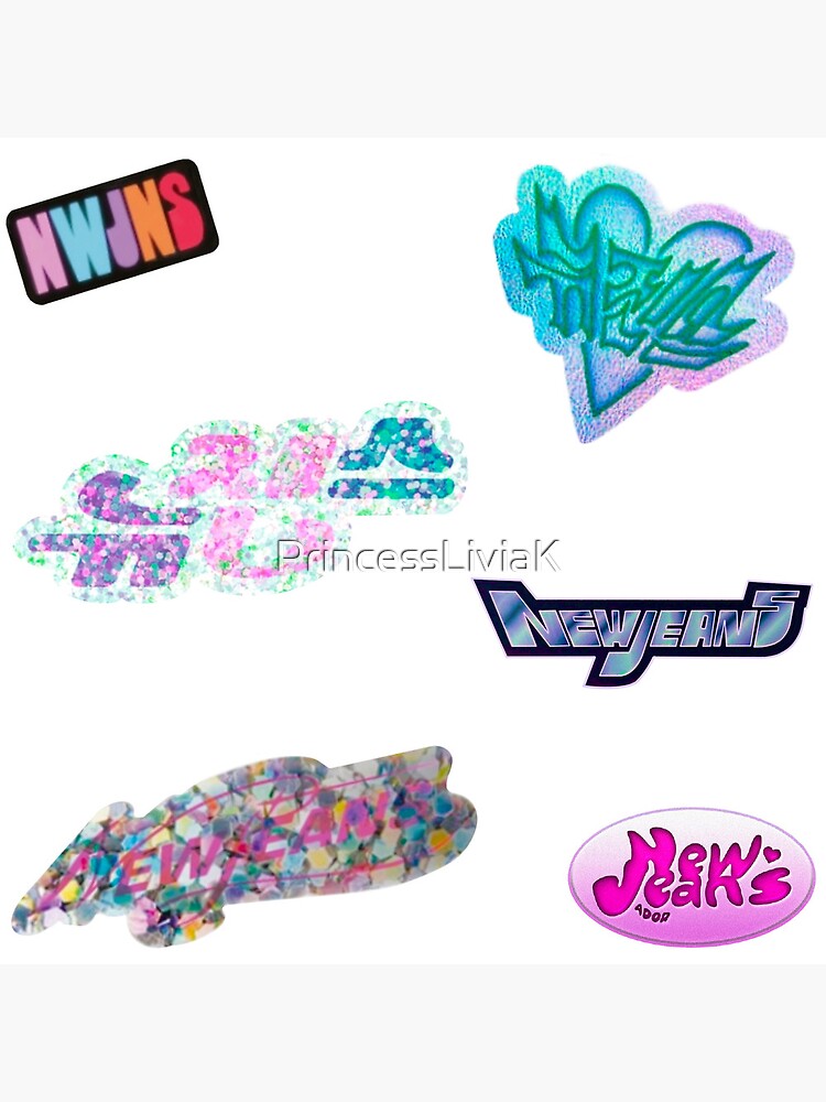 "NewJeans Logo Pack 2 New Jeans" Art Print for Sale by PrincessLiviaK ...