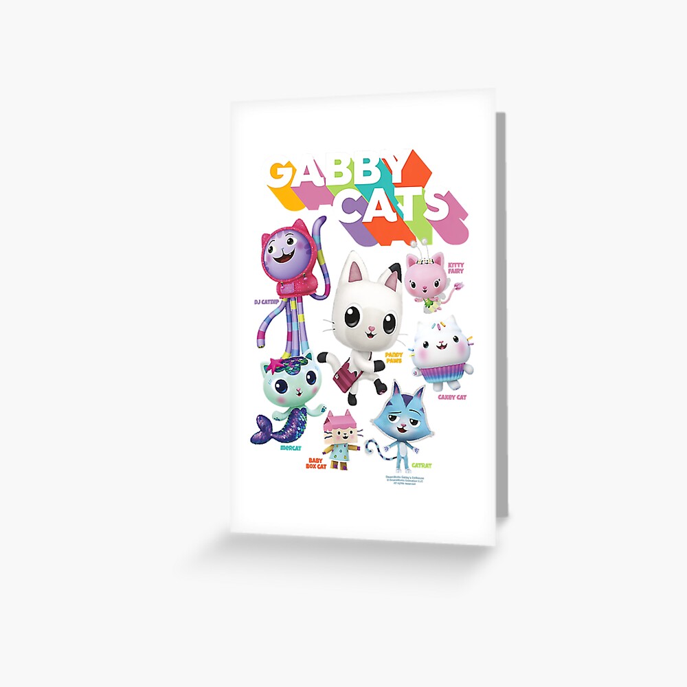 "Kids Gabby's Dollhouse Gabby Cats" Greeting Card for Sale by board2miv ...