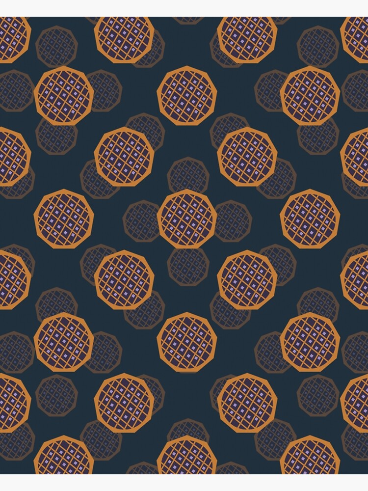 "Blueberry pie pattern with background pies 7 Graphic " Sticker for ...