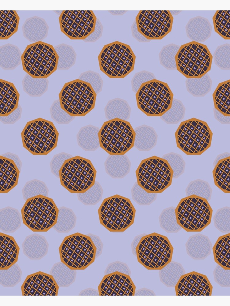 "Blueberry pie pattern with background pies 8 Graphic " Sticker for ...