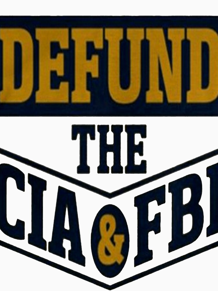 "CASSADY CAMPBELL MERCH DEFUND THE CIA & FBI" T-shirt for Sale by ...