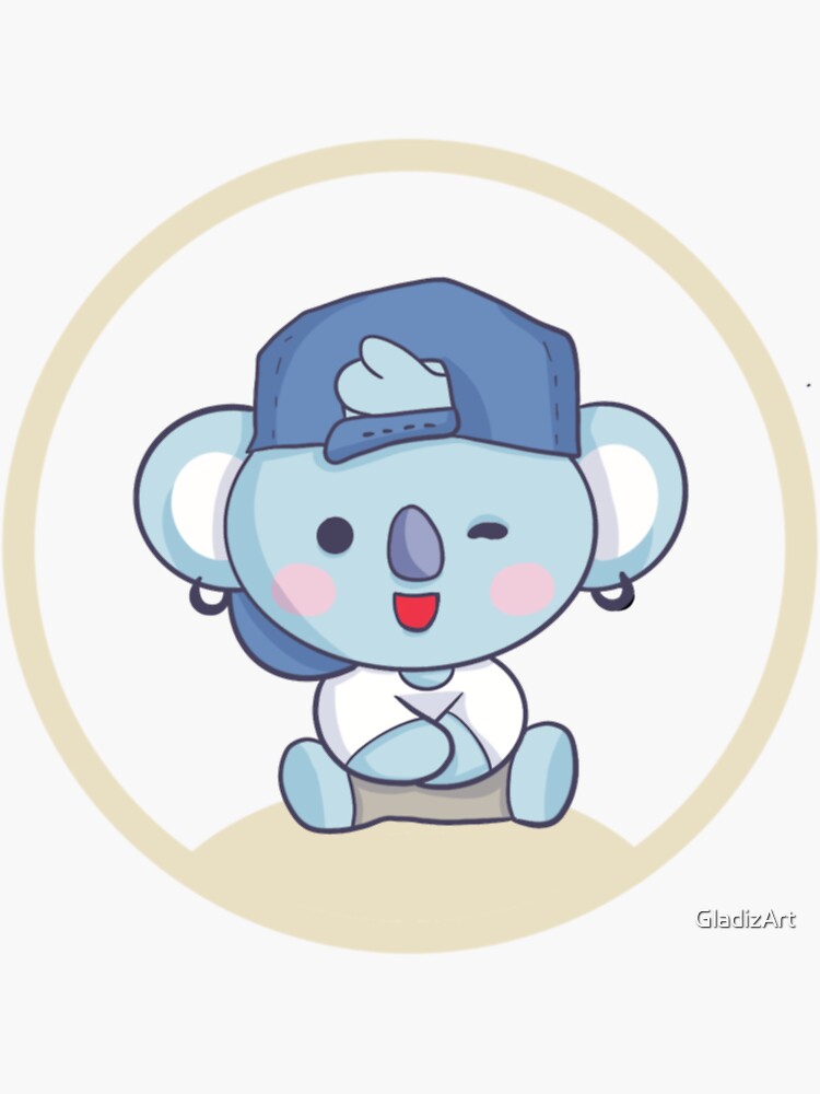 "Koya" Sticker for Sale by GladizArt | Redbubble