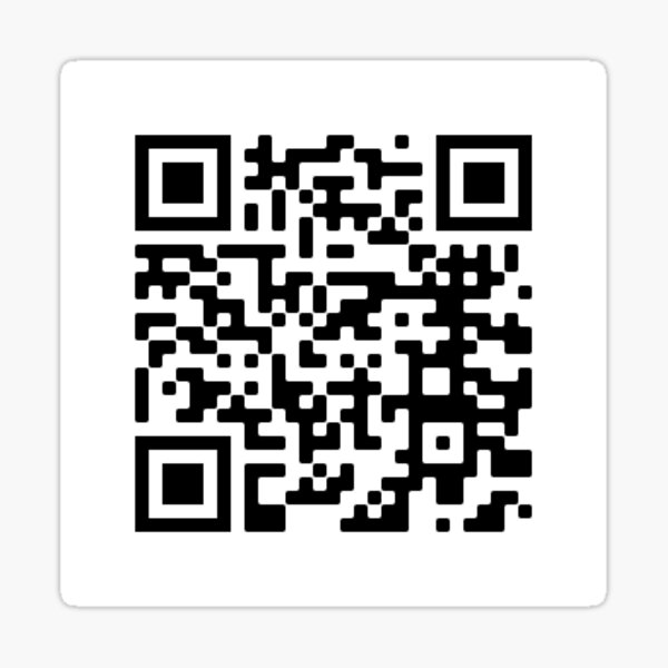 "Steve lacy 'Mercury' QR code" Sticker for Sale by the-moon-people ...