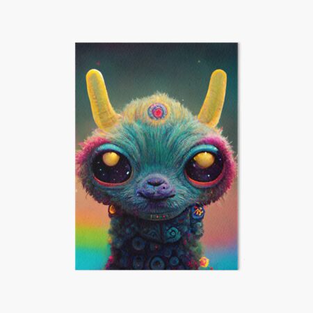 "Llama Prince Of The Rainbow Stars Of Llamaland Space Lama Astromonster ...