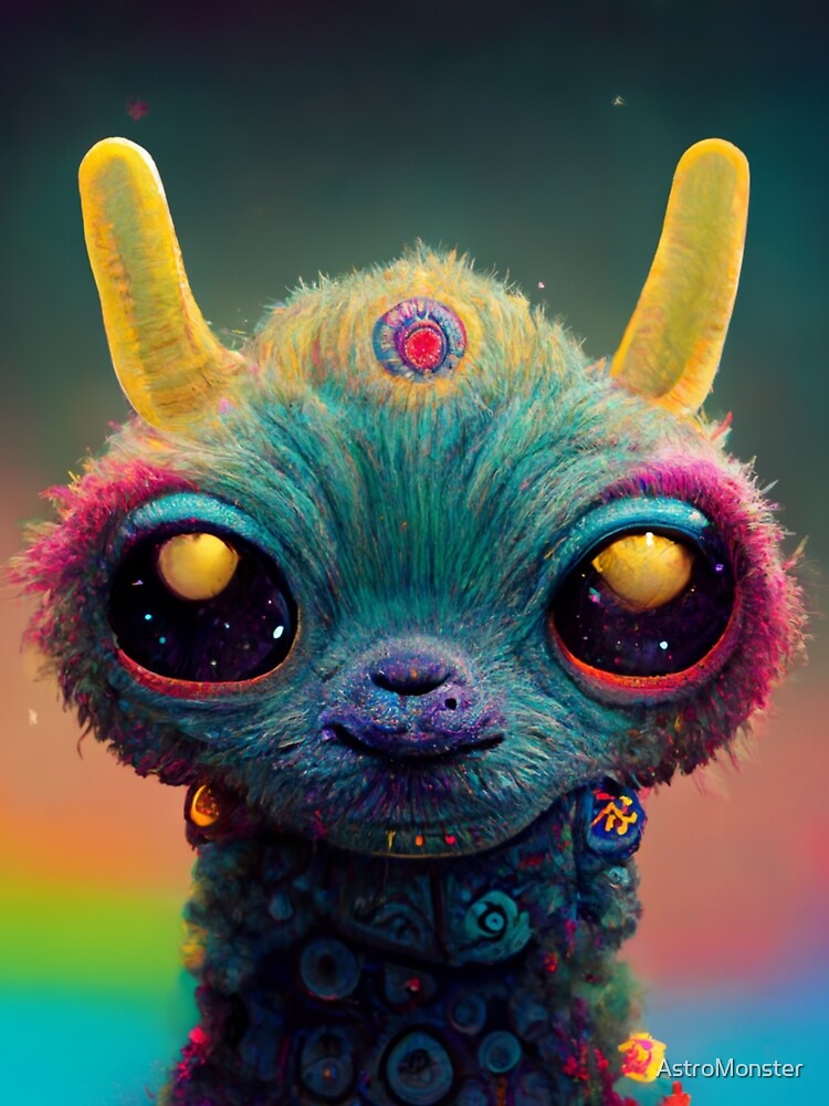 "Llama Prince Of The Rainbow Stars Of Llamaland Space Lama Astromonster ...