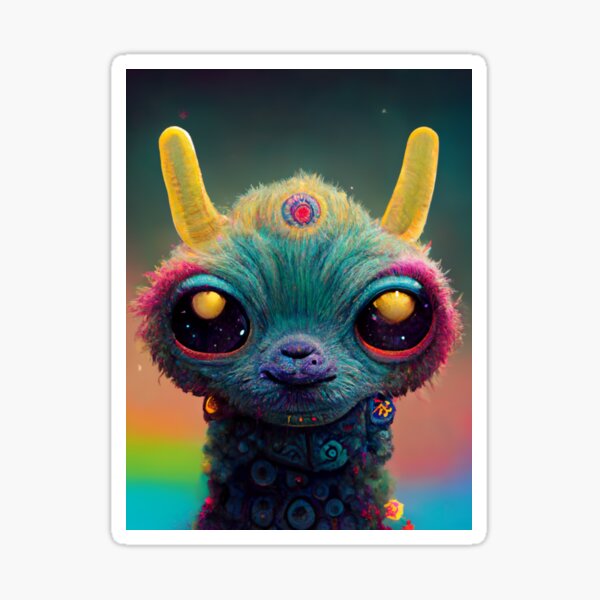 "Llama Prince Of The Rainbow Stars Of Llamaland Space Lama Astromonster ...