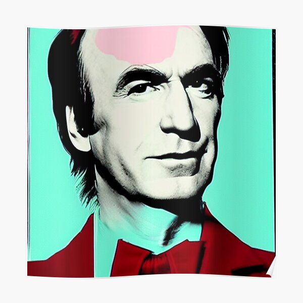 "saul goodman, andy warhol style ai generated art digital art" Poster ...
