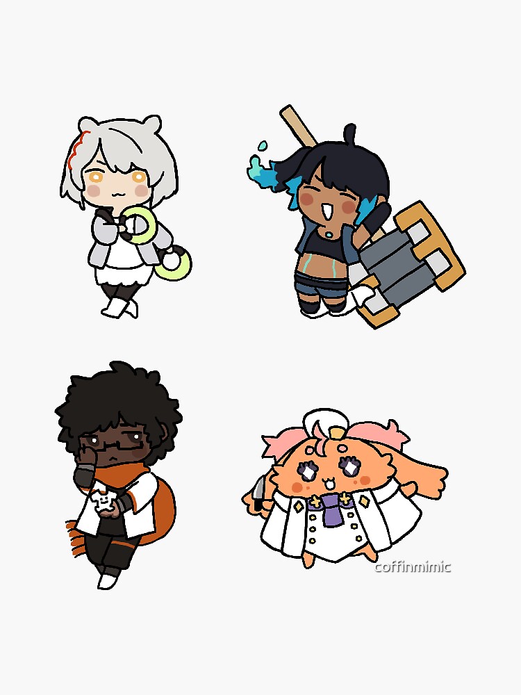 "xenoblade 3 agnus stickers" Sticker for Sale by coffinmimic | Redbubble