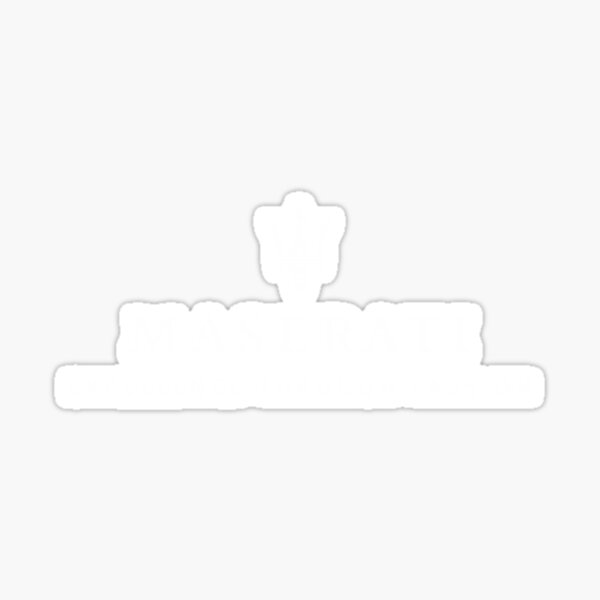 "best of white trident excellence car logo" Sticker for Sale by ...