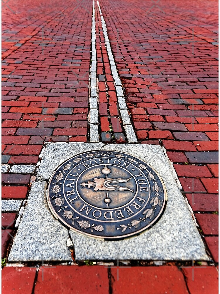 "The Freedom Trail" Framed Art Print for Sale by Alex Preiss | Redbubble