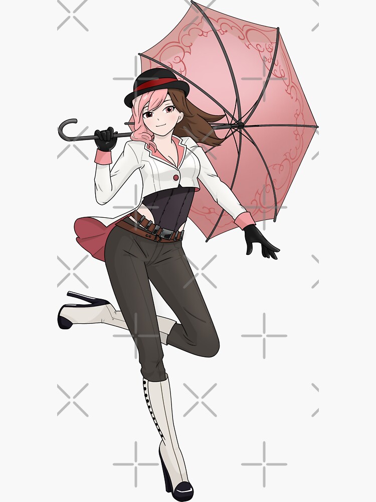 "Neopolitan RWBY (Bowler Hat Version)" Sticker for Sale by Berben ...