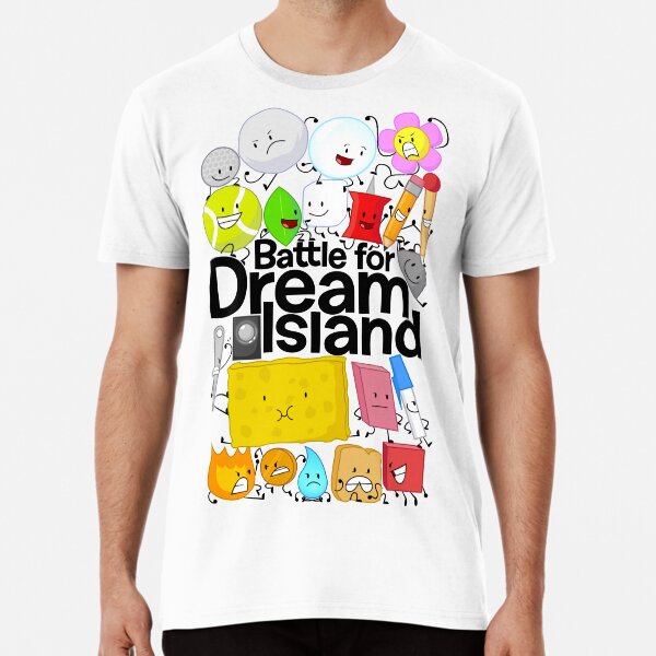 "BFDI Poster White" Premium T-Shirt for Sale by jacknjellify | Redbubble