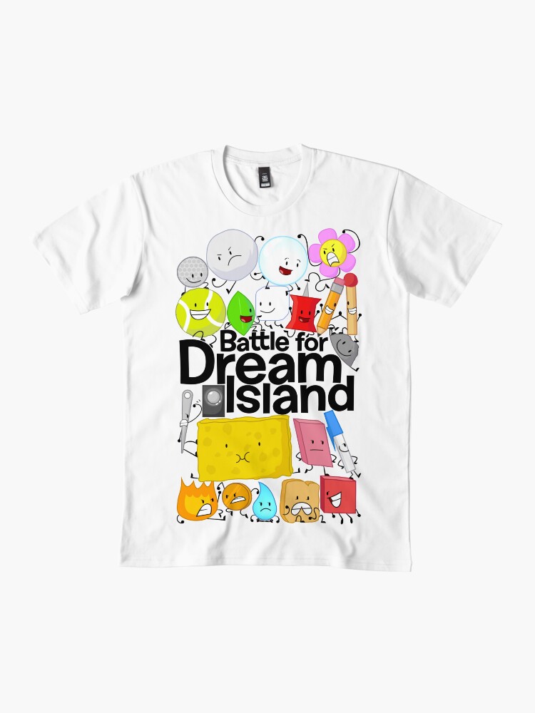 "BFDI Poster White" Premium T-Shirt for Sale by jacknjellify | Redbubble
