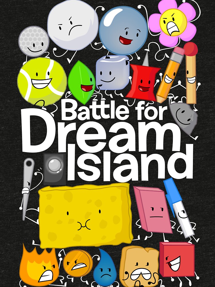 "BFDI Poster Black" T-shirt by jacknjellify | Redbubble
