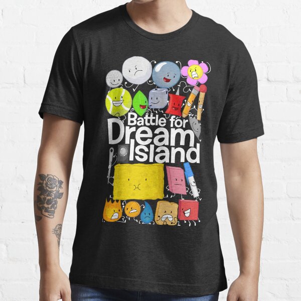 "BFDI Poster Black" T-shirt for Sale by jacknjellify | Redbubble | bfdi ...