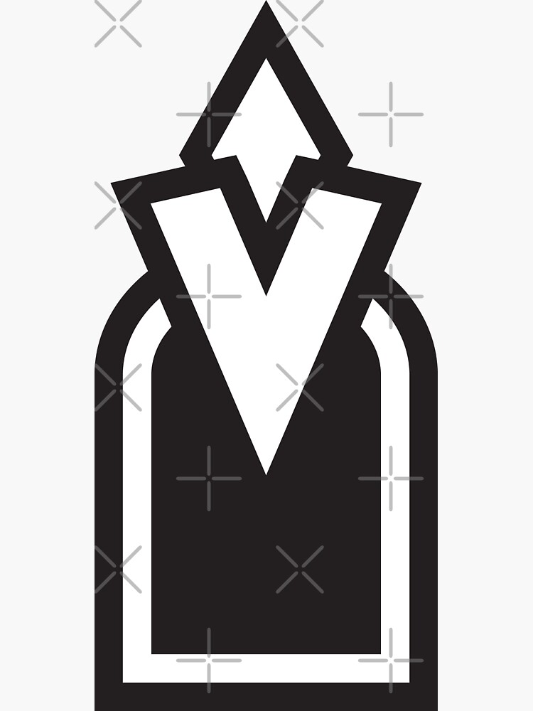 "Here" Sticker for Sale by ChrisDalida | Redbubble