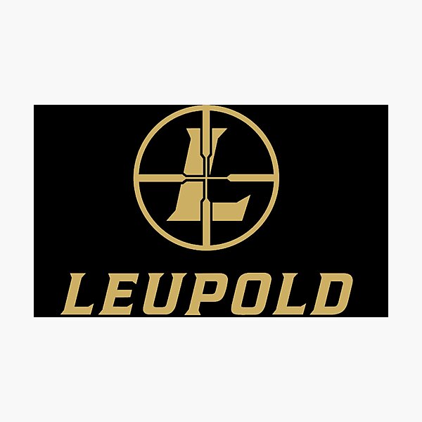 "Leupold Riflescopes Logo" Photographic Print for Sale by dardargo ...