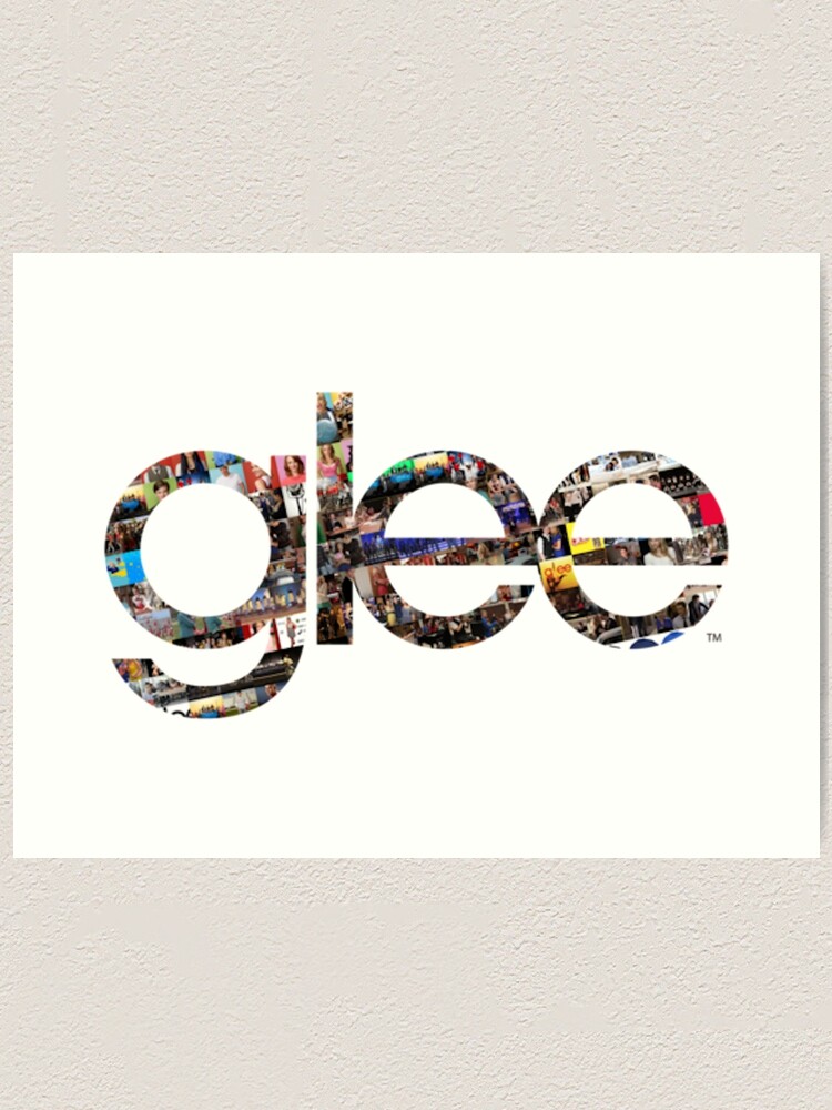 "Glee logo" Art Print for Sale by Iregale | Redbubble