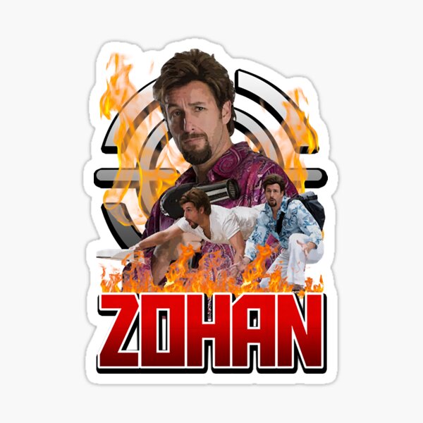 "Zohan Vintage" Sticker for Sale by JebbSalvador | Redbubble