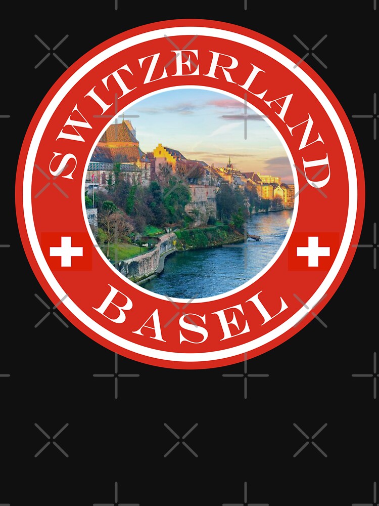 "Switzerland Basel Medieval Castle - Passport Stamps Collection" T ...