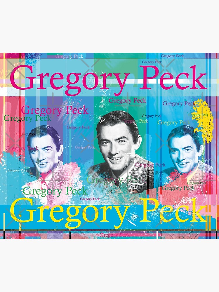 "beautiful Gregory Peck portrait, famous American actor from nostalgic ...