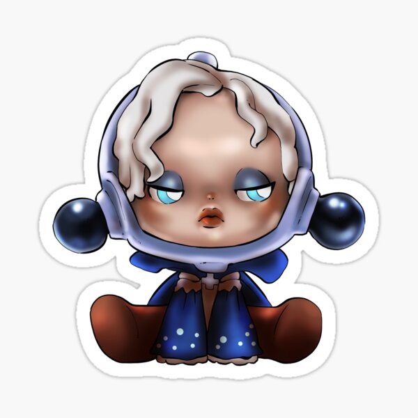 "Skullpanda Inspired character 03" Sticker for Sale by jcyrus28 | Redbubble