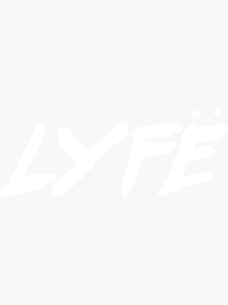 "Yeat LYFË Merch" Sticker by SHMGDesigns | Redbubble